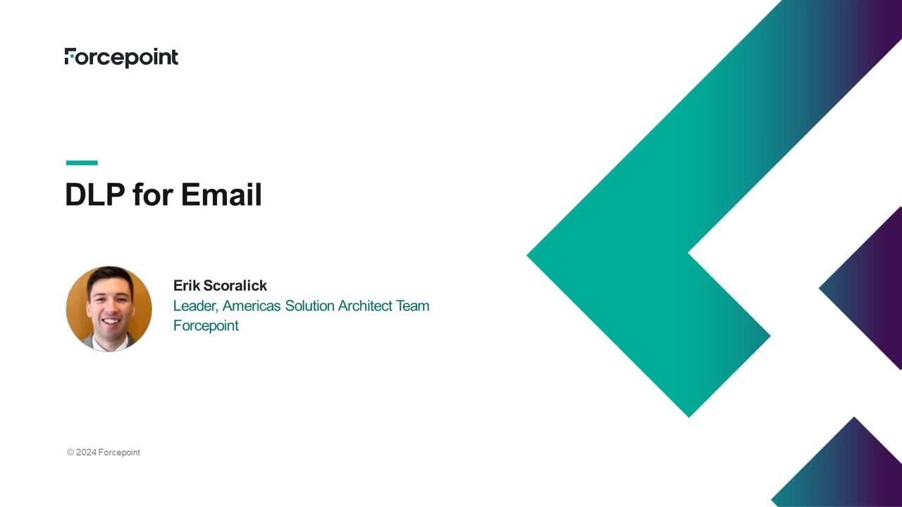DLP for Cloud Email Demo | Forcepoint - YouTube