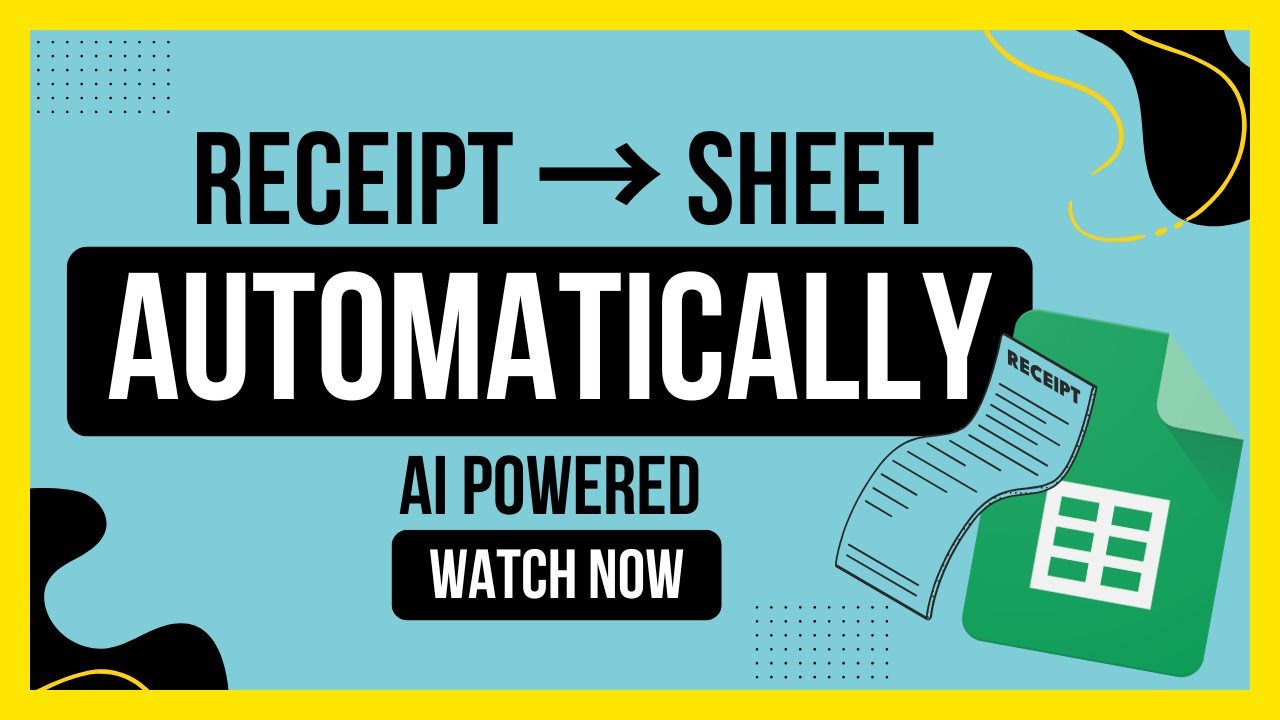 Receipt OCR Tutorial | Automate Expense Tracking with AI in Google ...