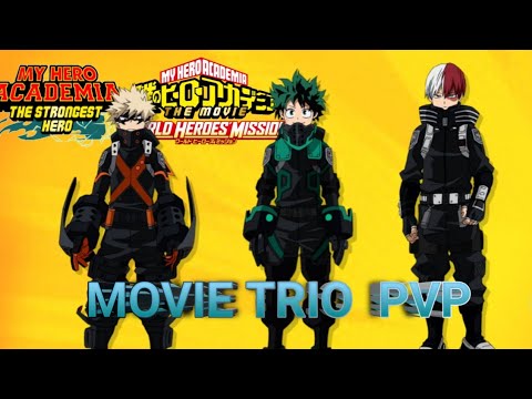 The three musketeers pvp gameplay [MHA The Strongest Hero x MHA World ...