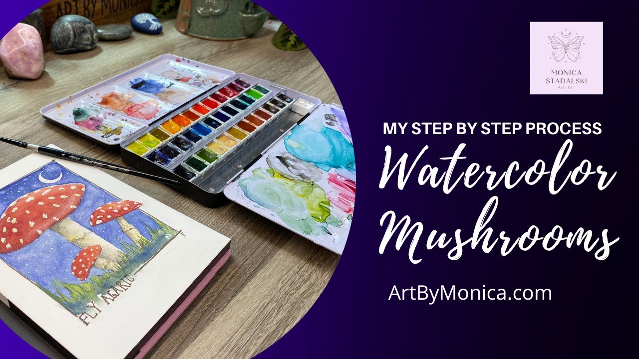 Watercolor Painting Process