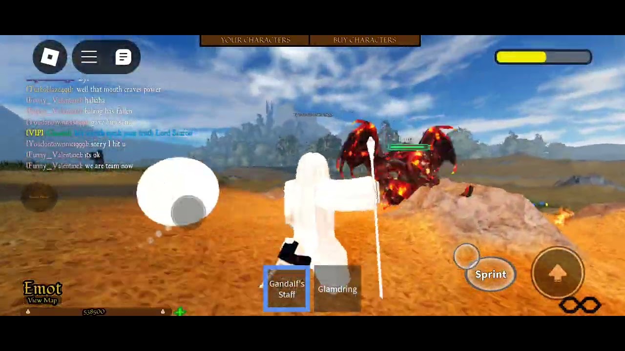 Roblox Lord of the rings Middle earth roleplay created by SaurQon - YouTube