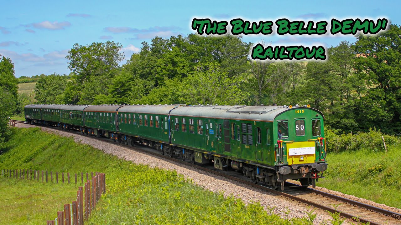 Bluebell Railway - 'The Blue Belle DEMU' Hastings Unit Railtour 17/05 ...
