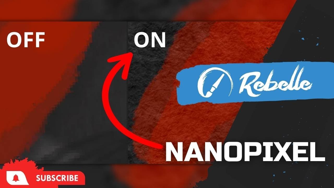 Rebelle Tutorials: NanoPixel Technology Available in Rebelle Pro edition - YouTube