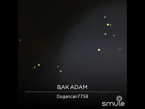 Bak Adam...