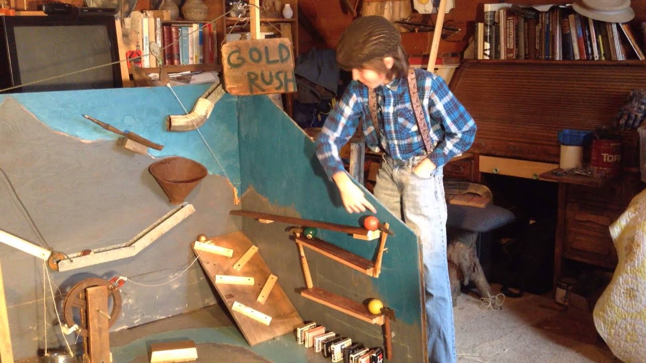 2015 Rube Goldberg California Gold Rush Machine Explanation and Walk ...
