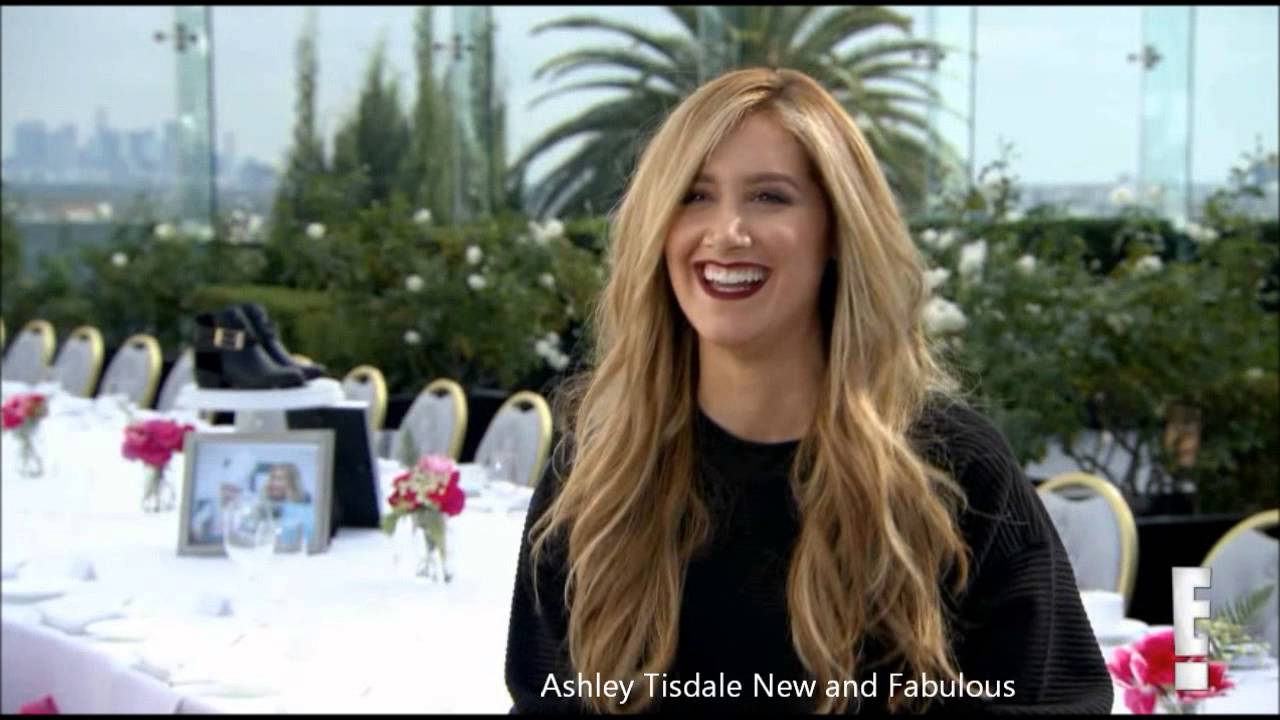 Ashley Tisdale INTERVIEW with E!Online for ShoeDazzle & St. Jude 2014 ...