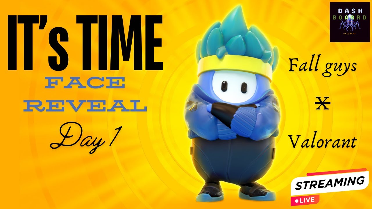 Jumping into Fall Guys! First Face Cam Livestream Ever! 🎮📸 - YouTube