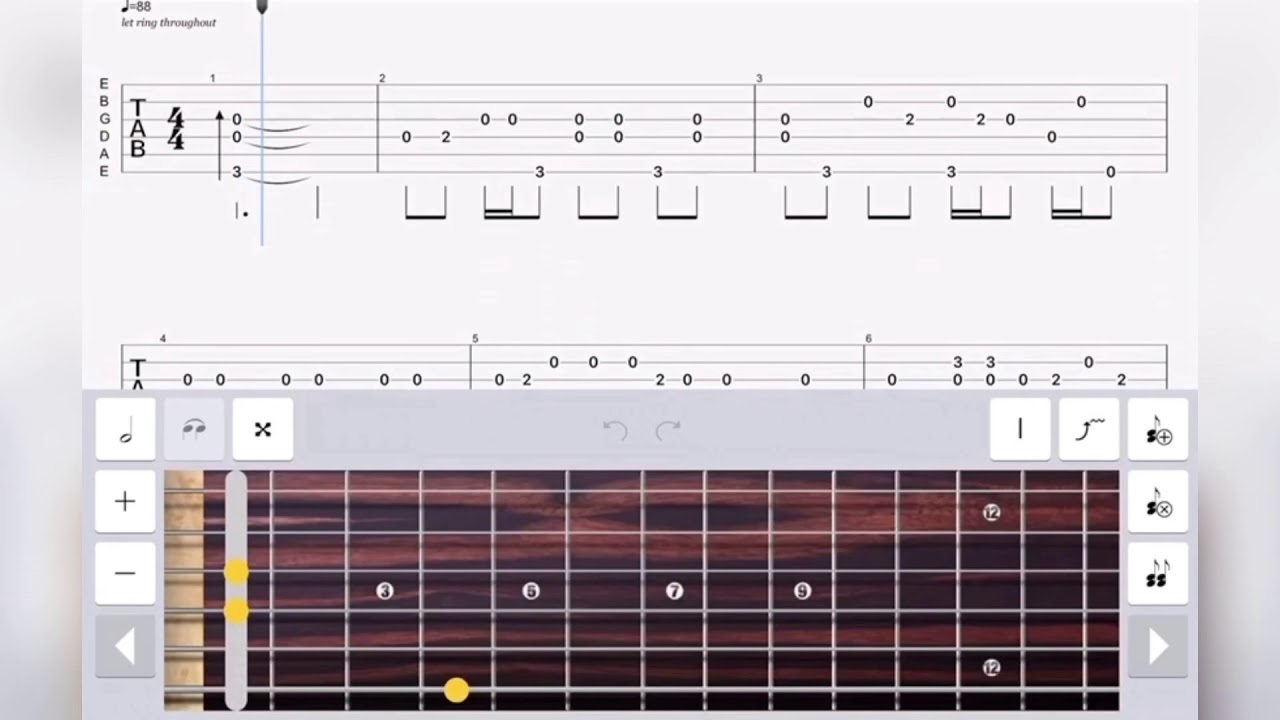 (GuitarTabs)Perfect finger style tabs and tutorial - YouTube