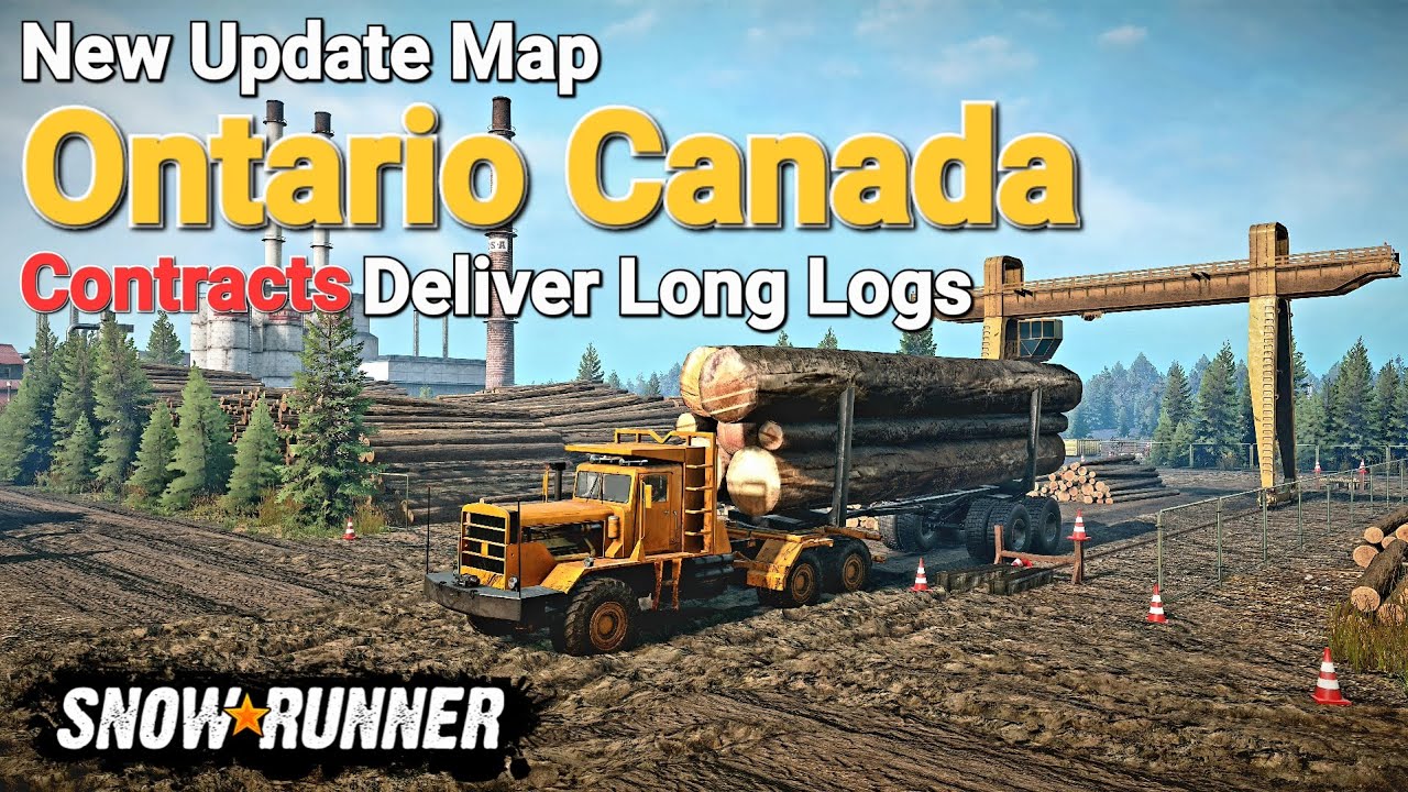 New Update Map Ontario Canada - Contracts Deliver Long Logs In ...