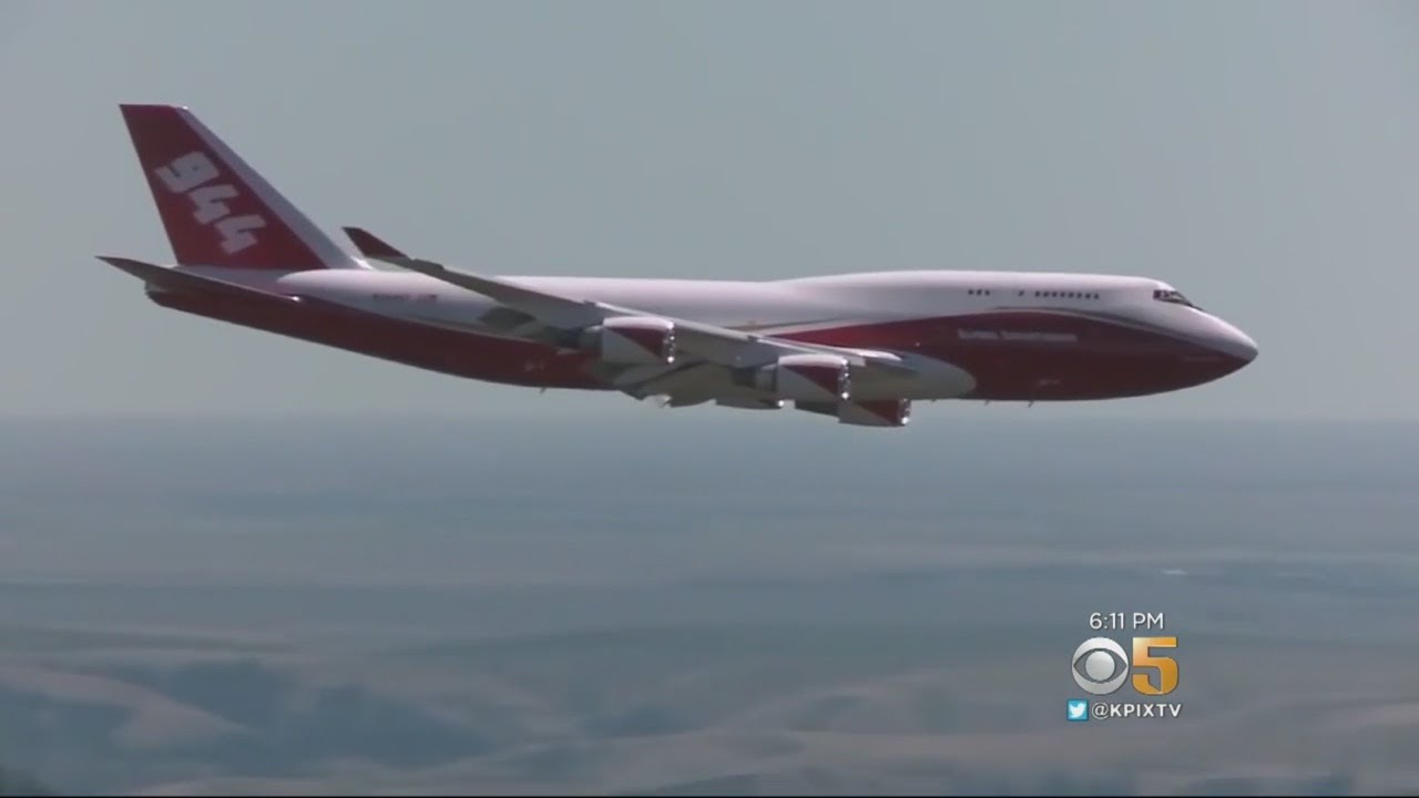 Cal Fire Repurposes Retired 747 as Global Supertanker - YouTube