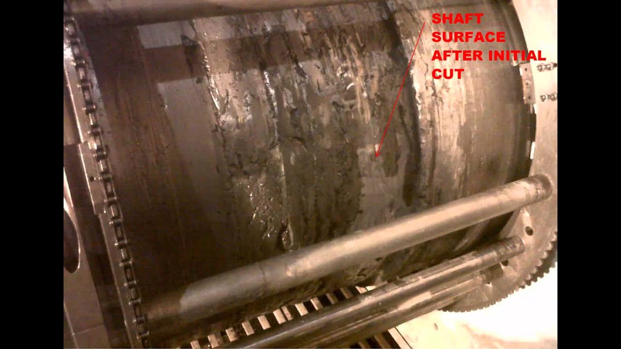 ONSITE MACHINING - SHAFT RECOVERY - YouTube