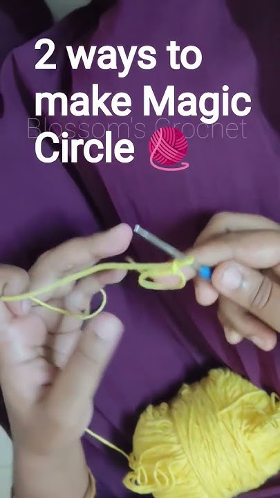 Two ways / methods to make Magic Circle ⭕/ Tutorial video - YouTube