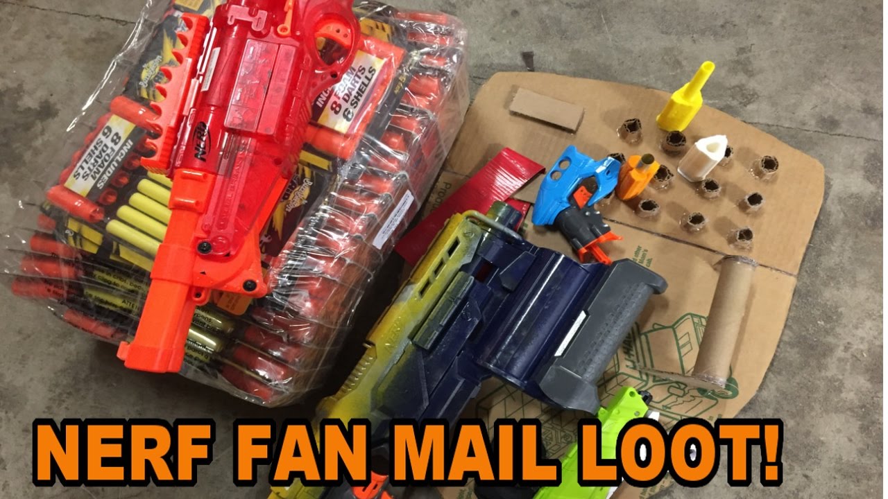 NERF MAIL #4 - On Shotguns and Stingers (and Amazon)! | Walcom S7 - YouTube