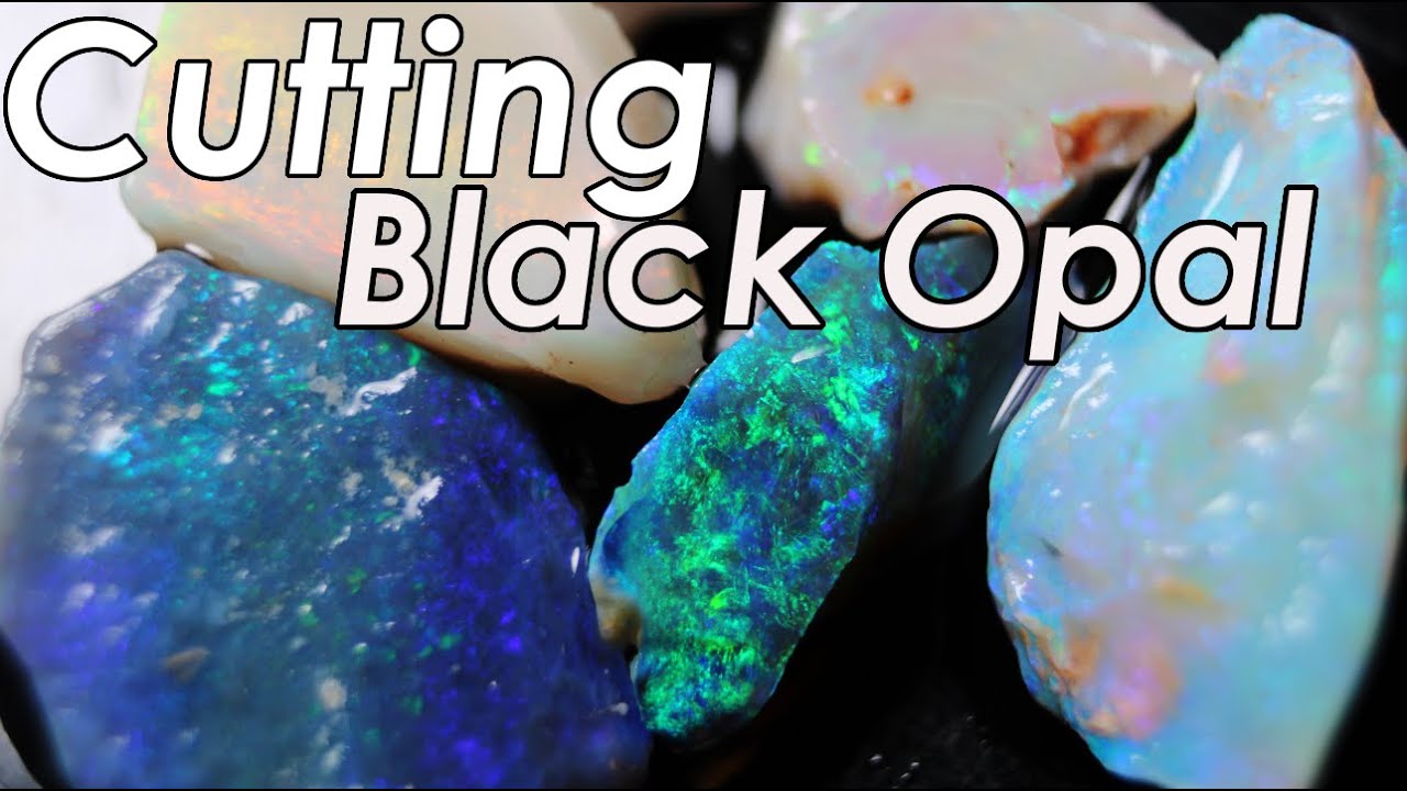 Chasing color Black Opal Multi Stone live cutting session Spin wheel live to win $$ Opals T ...