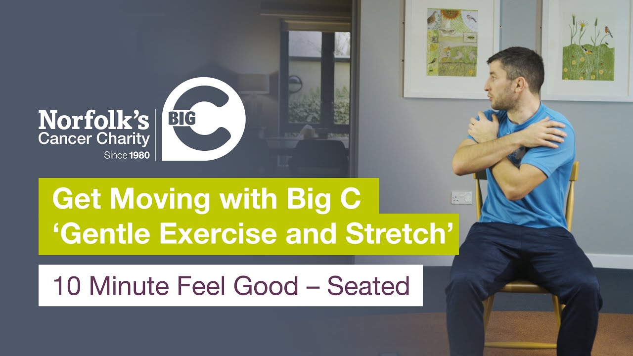 'Gentle Exercise and Stretch': 10 Minute Feel Good - Seated - YouTube