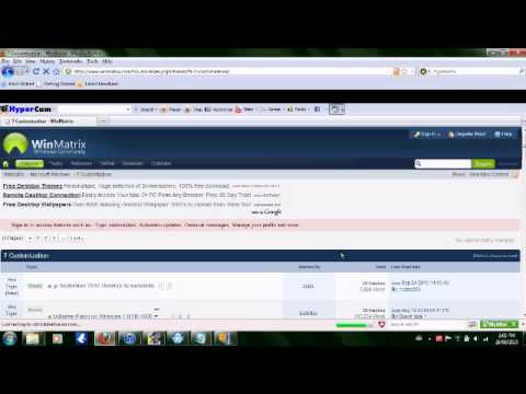 How to use dreamscene on windows 7 - YouTube