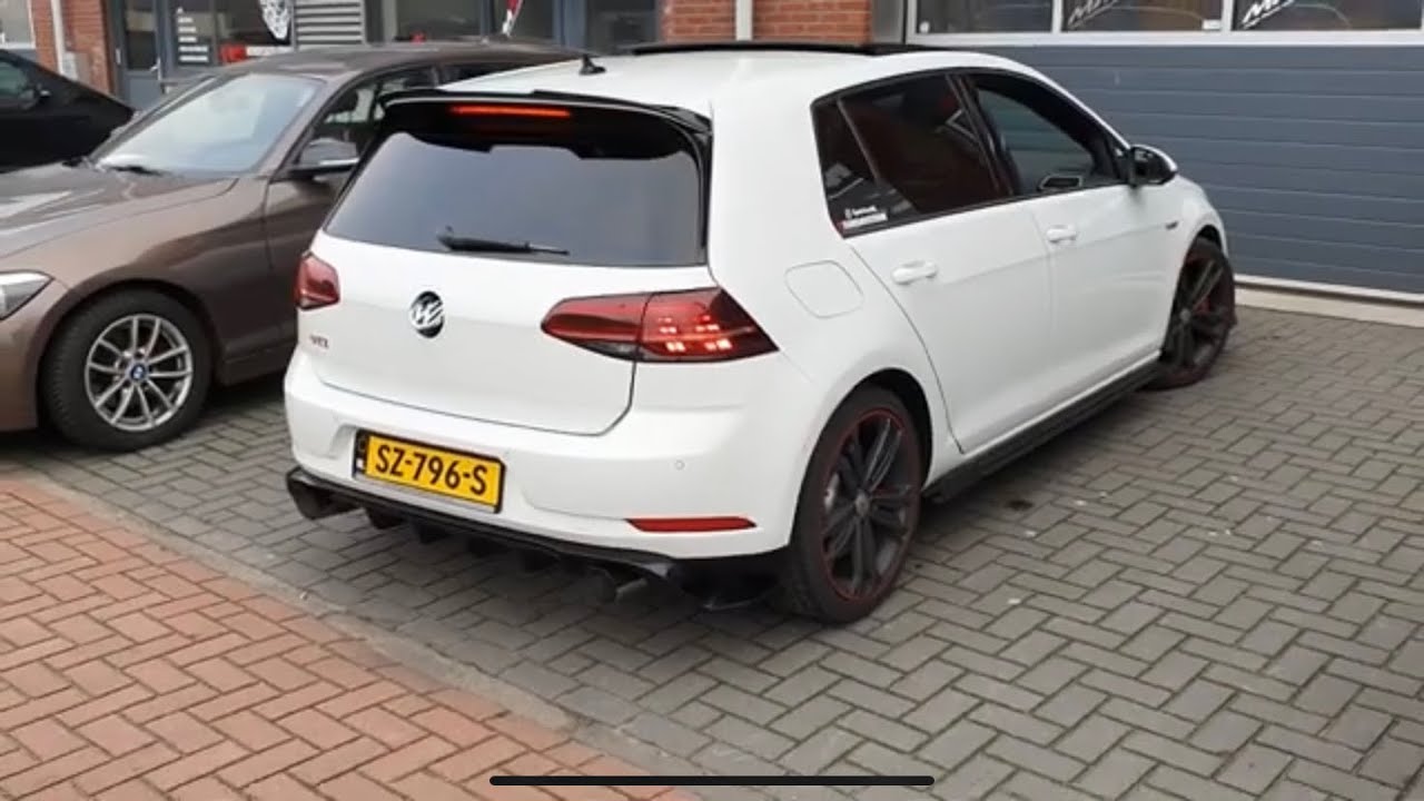 Golf 6 R Pops and Bangs - YouTube