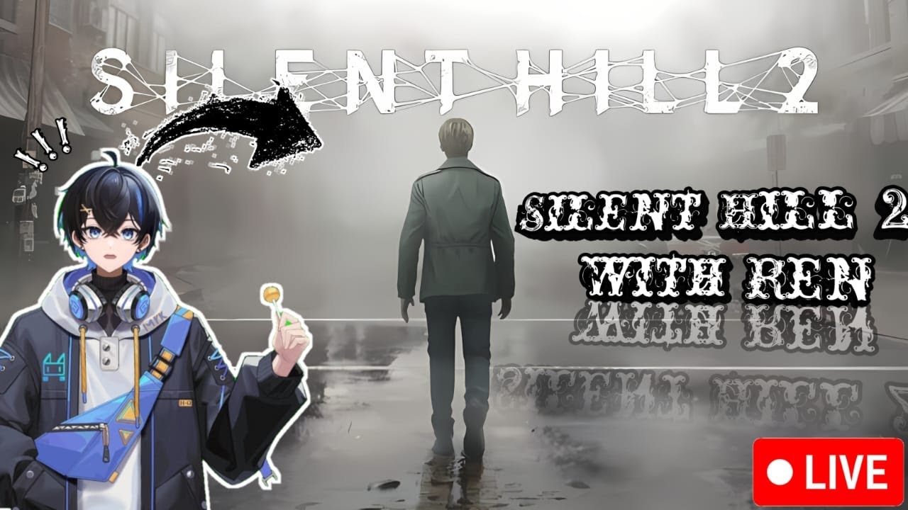 "Exploring the Fog: Silent Hill 2 Adventure with Ren Part 2"| Live with Ren レン - YouTube