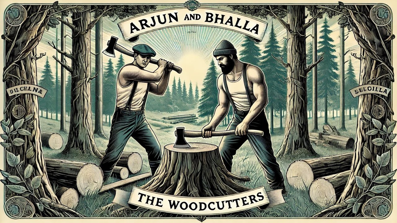 Arjun and Bhalla || The Woodcutters || Moral Story - YouTube