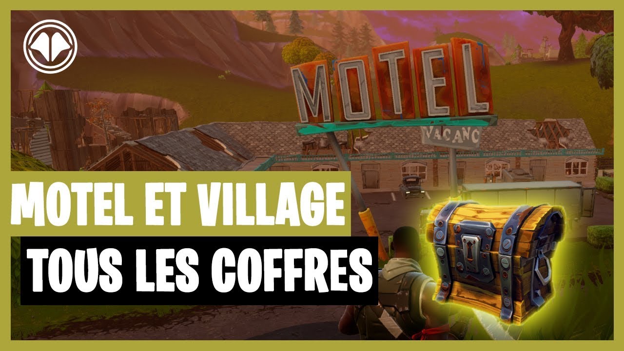 Fortnite : Guide de loot : Motel et village abandonné - YouTube
