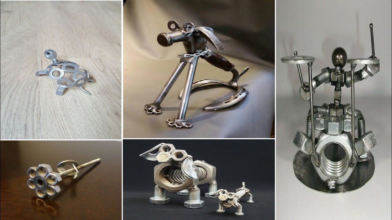 75+ Metal Project Ideas Using Rods, Nuts, and Screws | Explore Metal ...