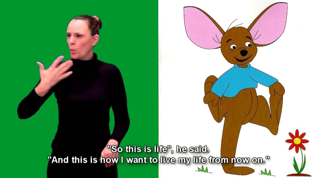 Ben the Kangaroo in Auslan - YouTube