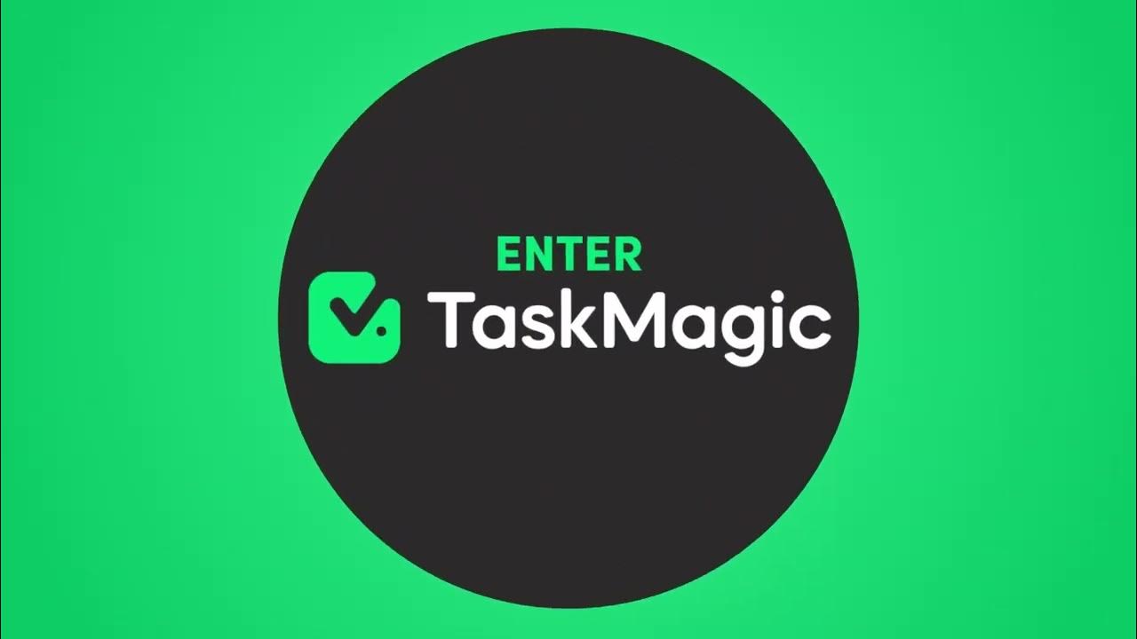 TaskMagic Promo - YouTube