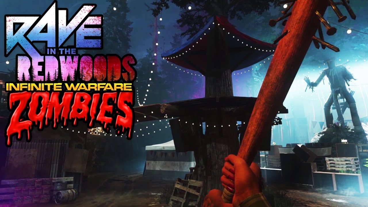 NOUVELLE MAP ZOMBIES ! "Rave In The Redwoods" - YouTube
