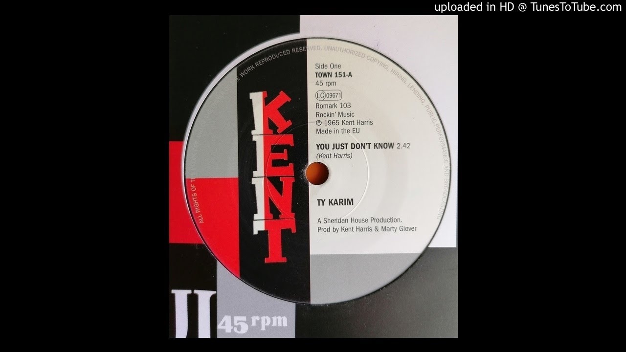 Ty Karim - You Just Dont Know (1965) - YouTube
