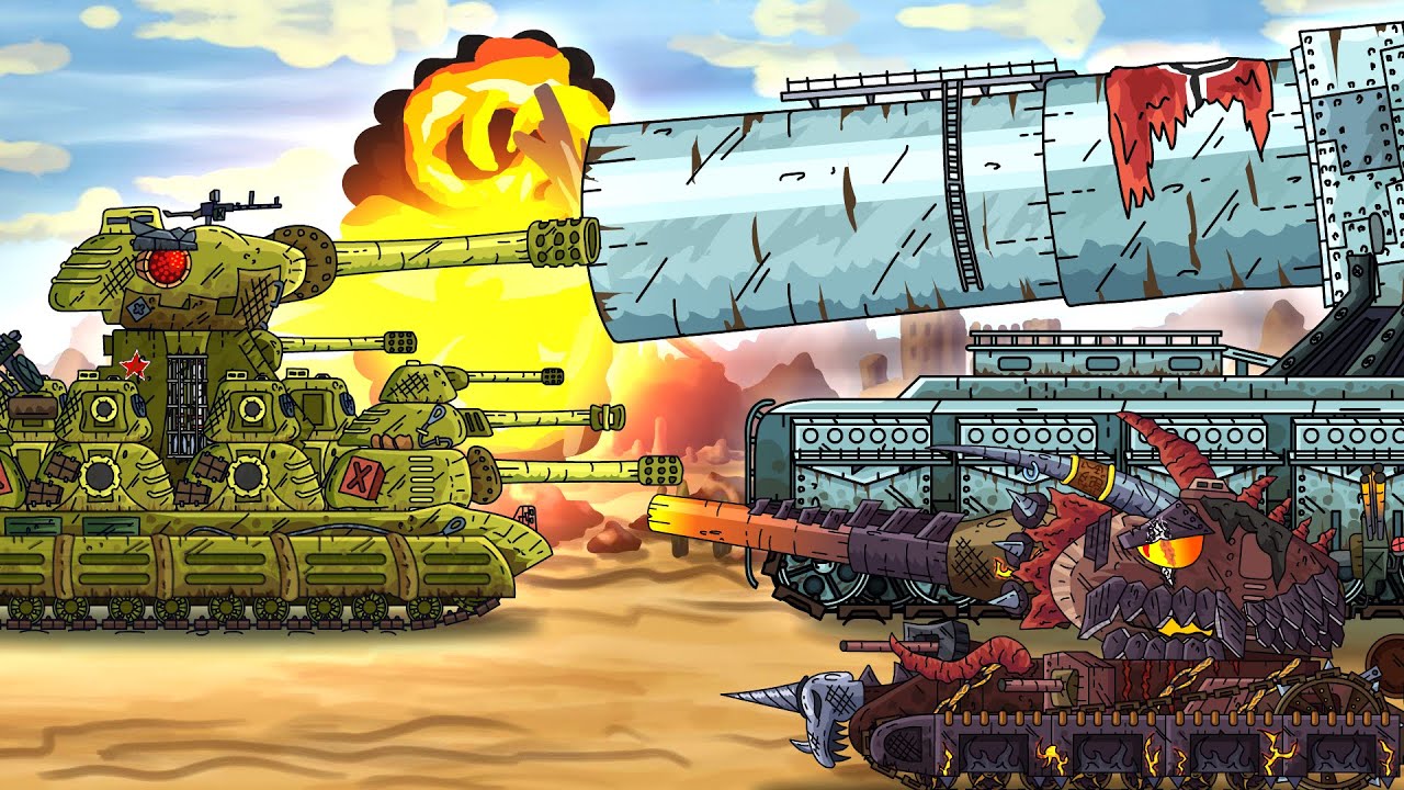 OVERHAUL OF THE IS-44! Gustav will destroy everything - Cartoons about ...