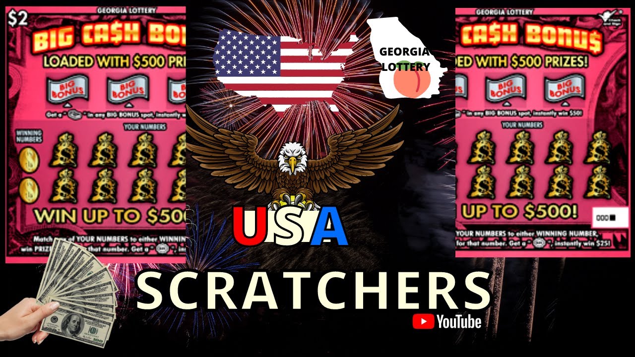 Big Cash Bonus | Georgia Lottery Two Dollar Scratch off Ticket ...