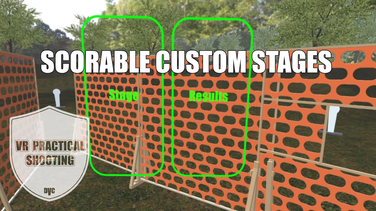 VR Practical Shooting 28 Devlog - Custom stages now scorable - YouTube