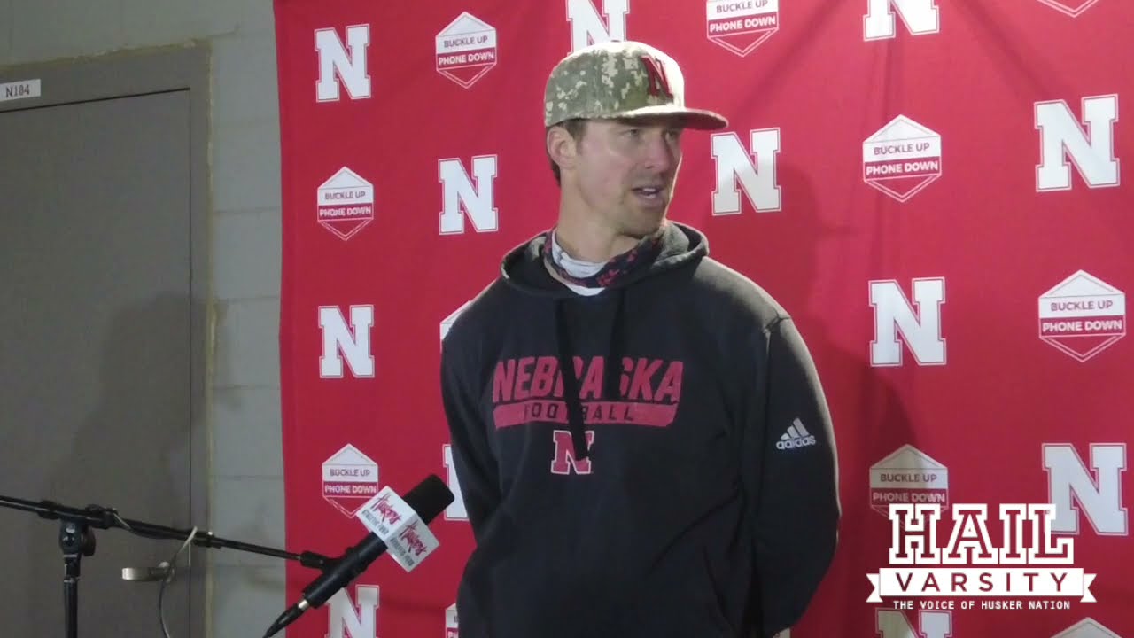 Nebraska Football: ILB Coach Barrett Ruud on Will Honas - YouTube