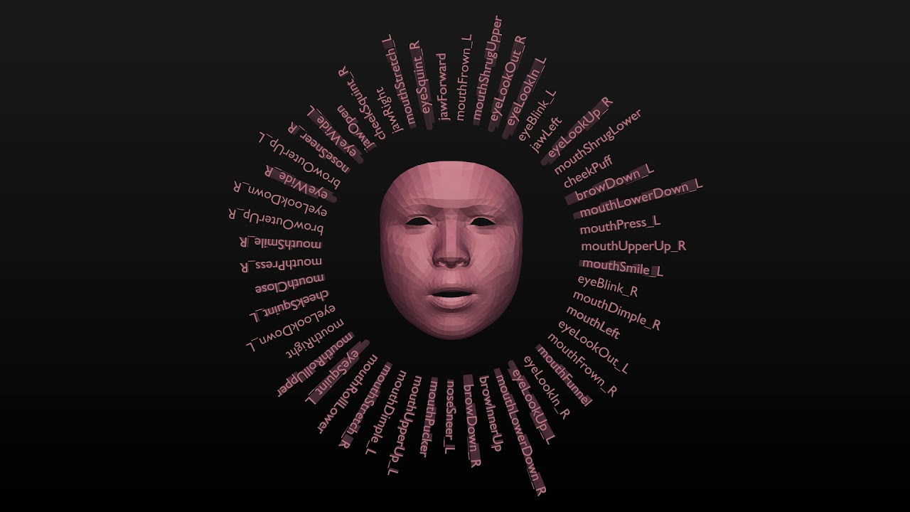 INFOGRAPHICS / iPhone X Face Capture Animation - YouTube