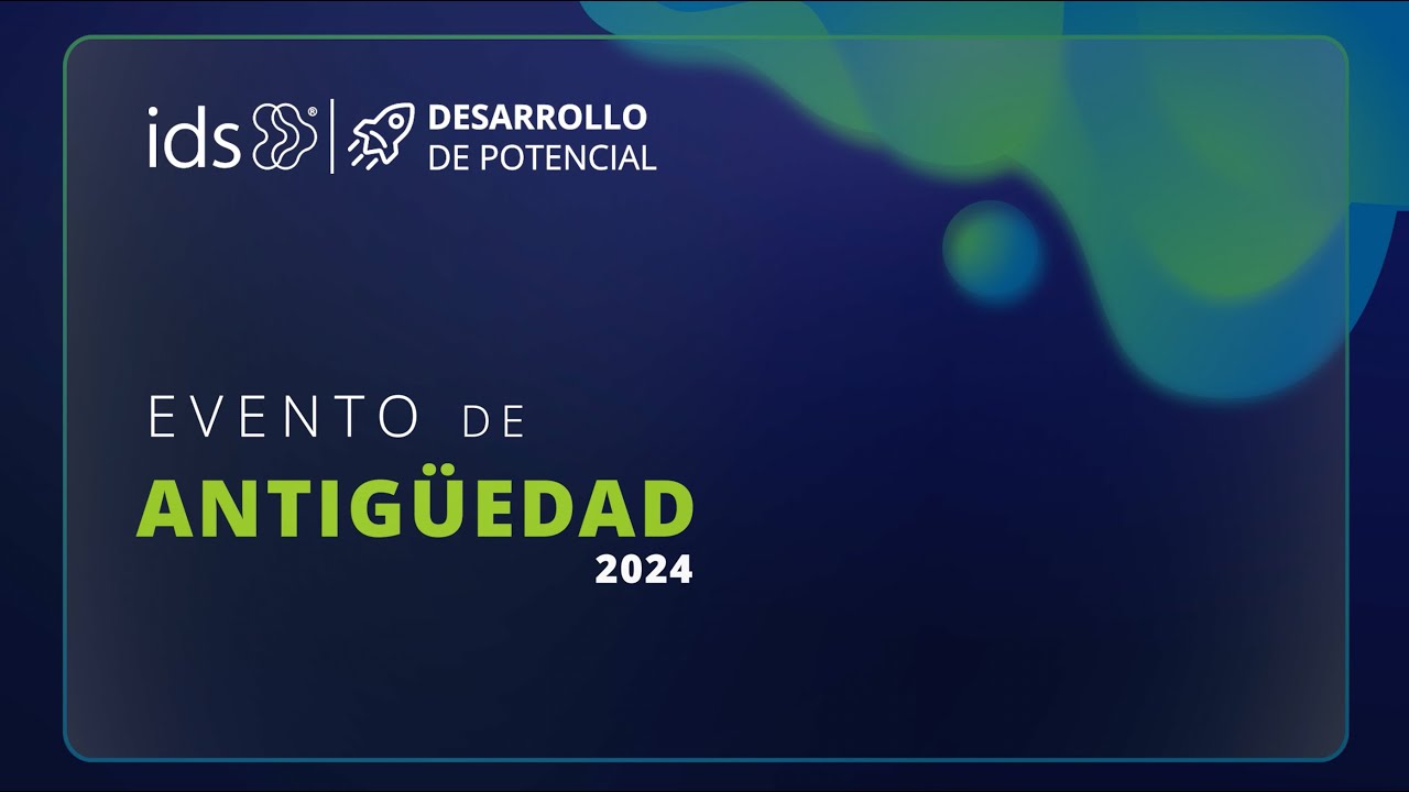 Evento de antigüedad ids 2024 - YouTube