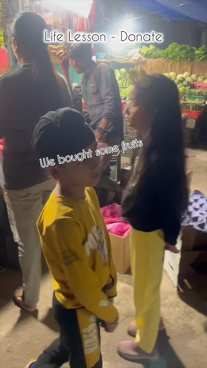 Teaching kids an important lesson | Helping hands Happy hearts | ️💕 ...