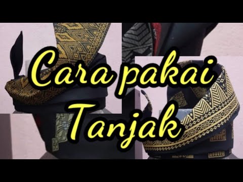 Cara Mudah Pakai Tanjak - YouTube