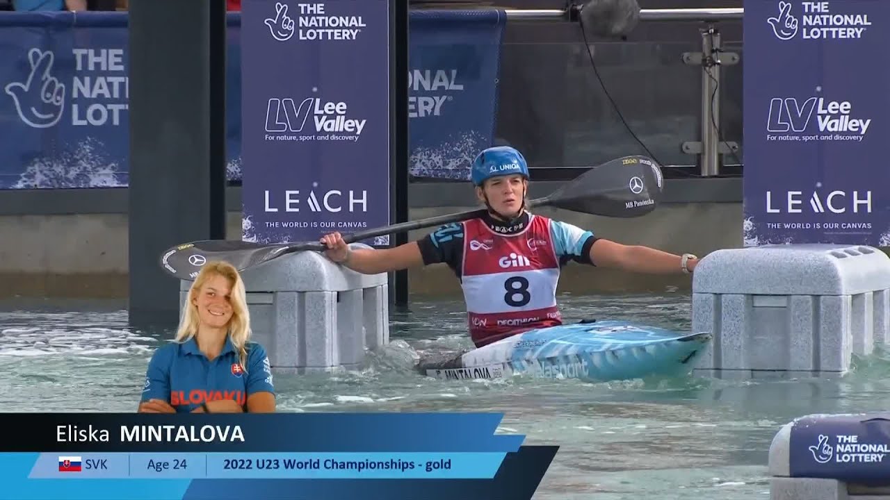 Eliska Mintalova Final / 2023 ICF Canoe-Kayak Slalom World ...