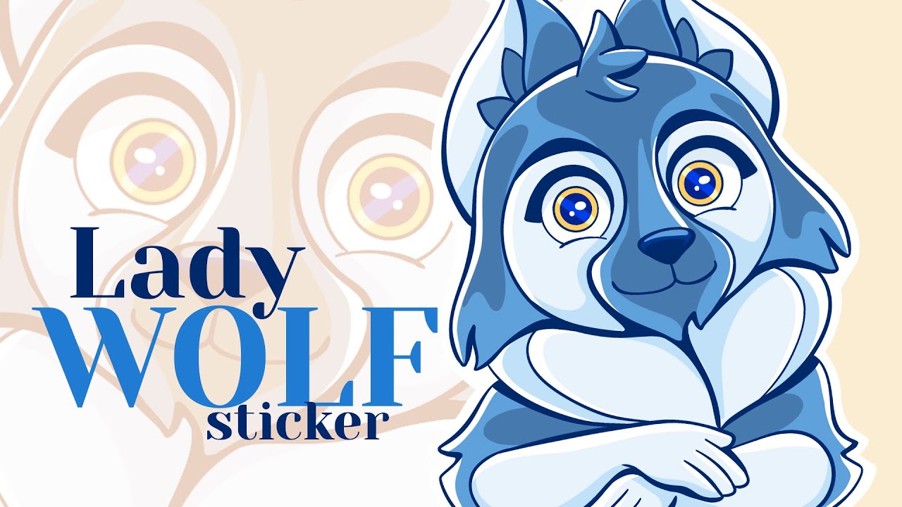 Character Creation Lady Wolf | #MobyArt - YouTube