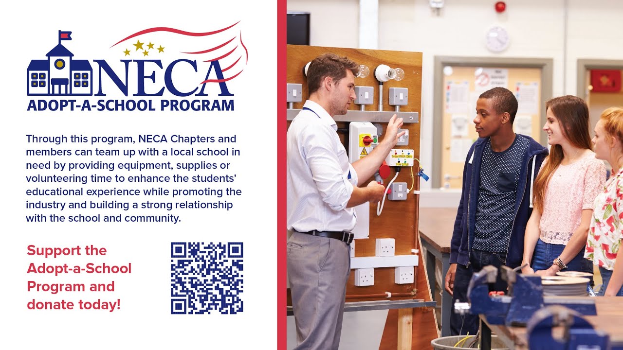 Day of Service - Mercy Career & Technical High School - NECA PDJ - YouTube