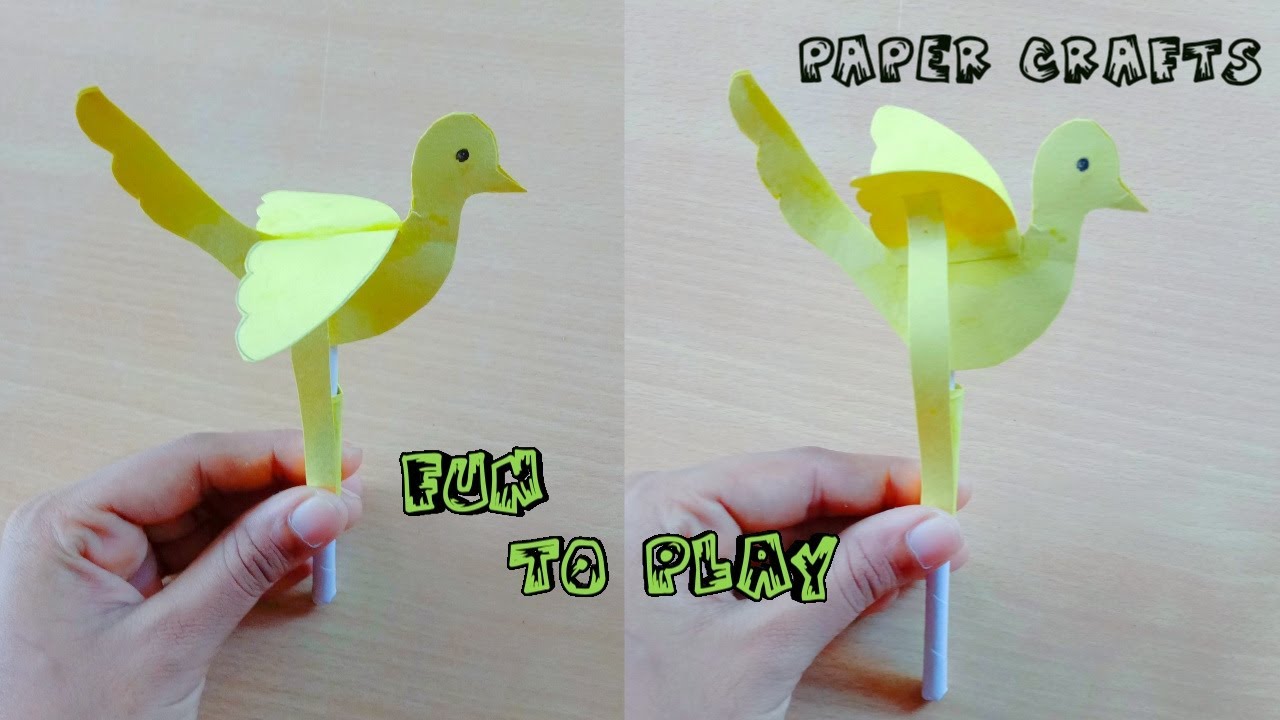 Flying Dove Paper Craft\Easy Paper Crafts\Bird Making with Papers\Paper ...