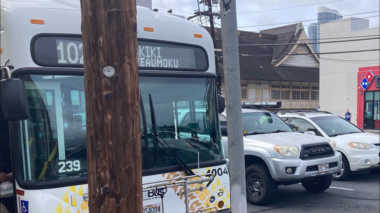 TheBus Route 102 Makiki via Keeaumoku, Bus 4004 - YouTube