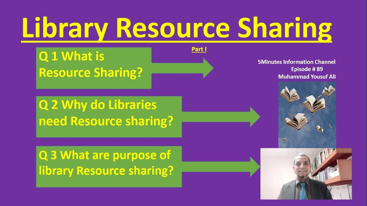 Library Resource Sharing | Resource Sharing Need and Purpose | Ep 89 P ...