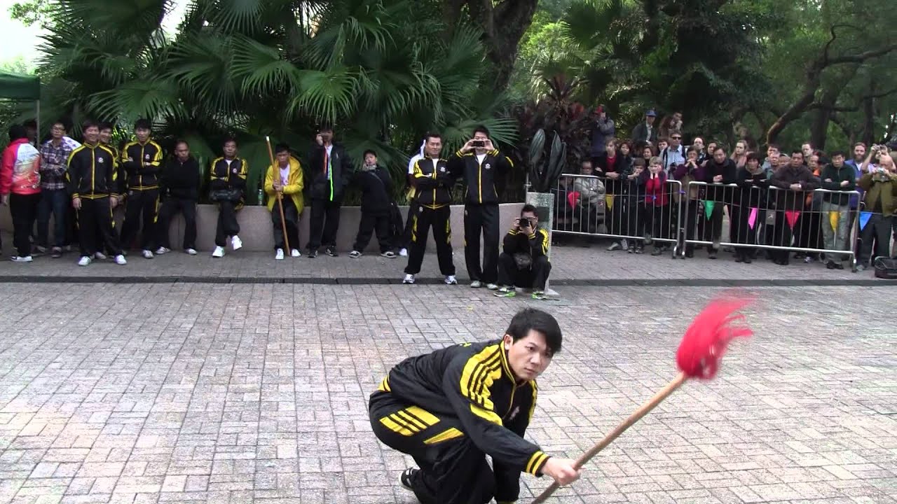 Choy Gar Kung Fu Spjut i Hong Kong - YouTube