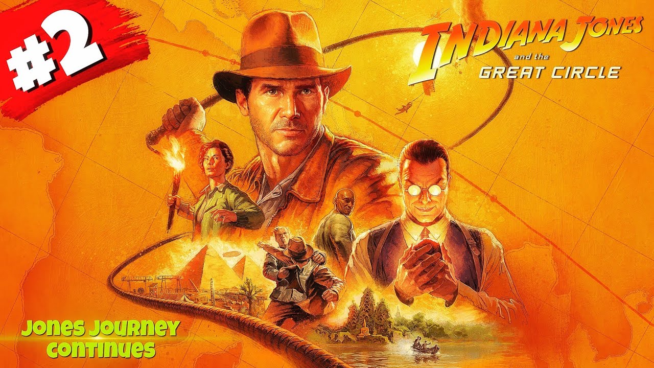 JONES JOURNEY CONTINUES || INDIANA JONES AND THE GREATER CIRCLE ...