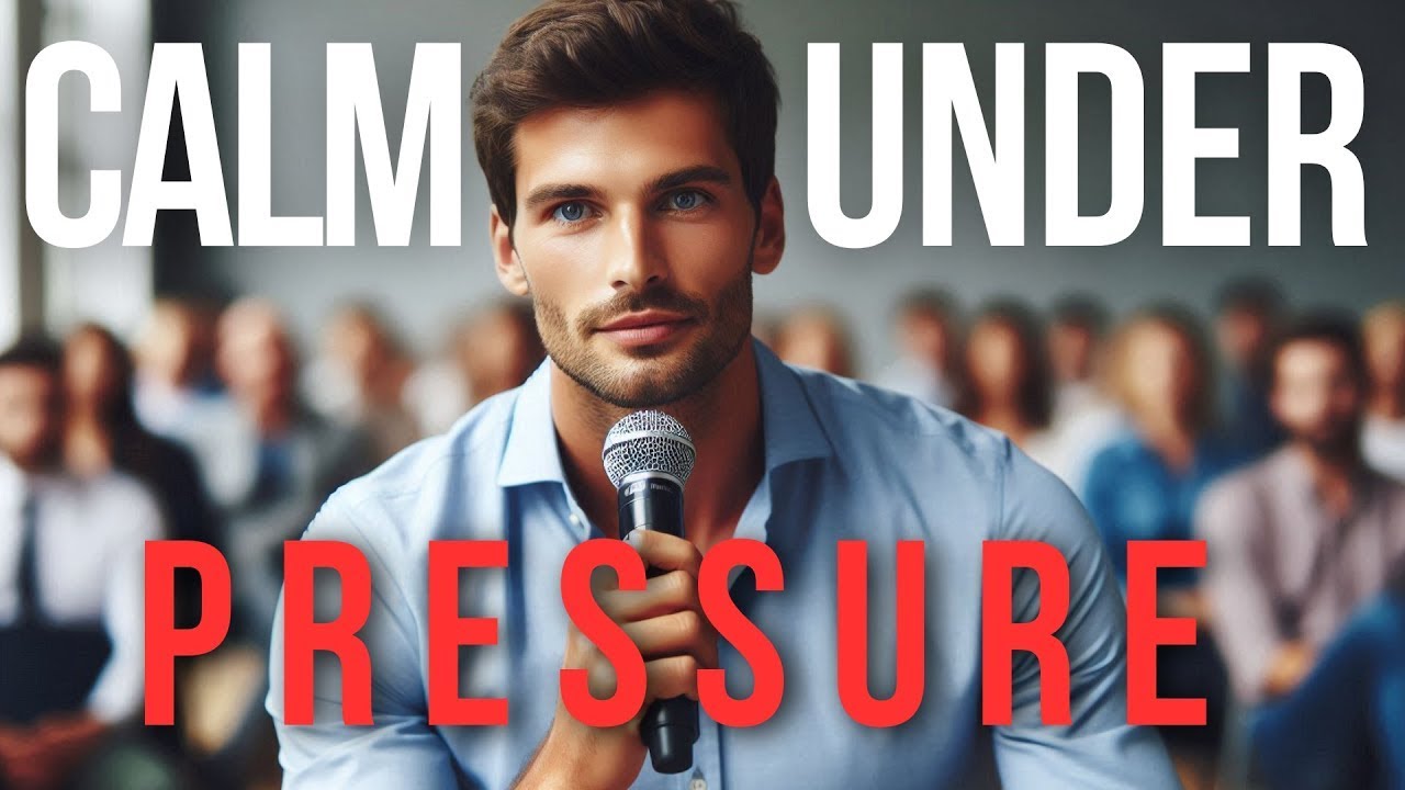 How I Learned To Be Calm Under Pressure - 3 Steps To Stop Nerves When ...