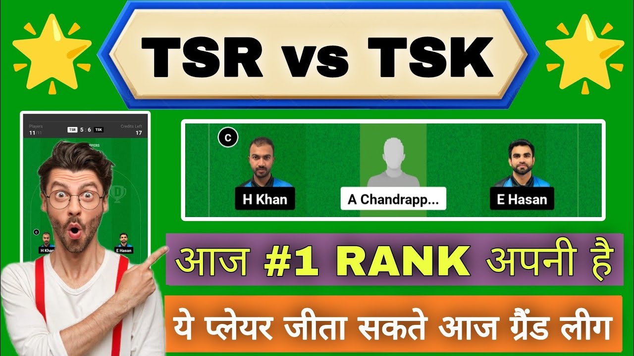 TSR vs TSK Dream11 Prediction | TSR vs TSK Dream11 ECS Estonia T10 ...