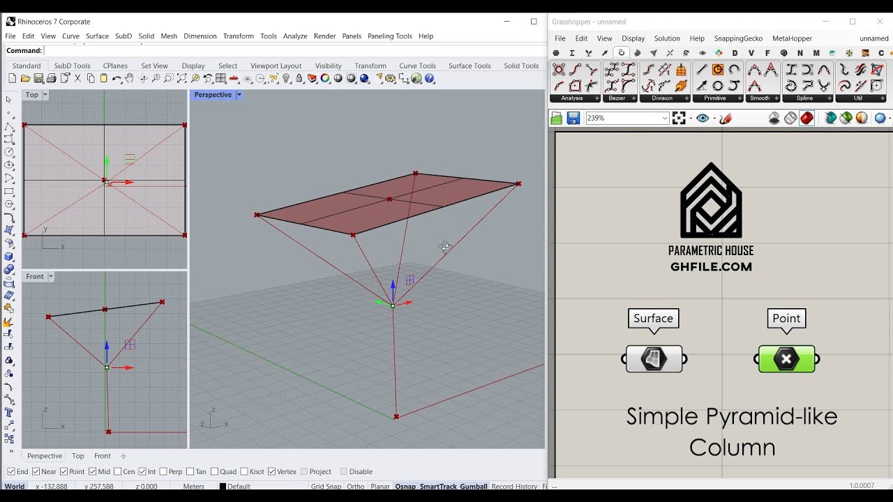 Pyramid Column - YouTube
