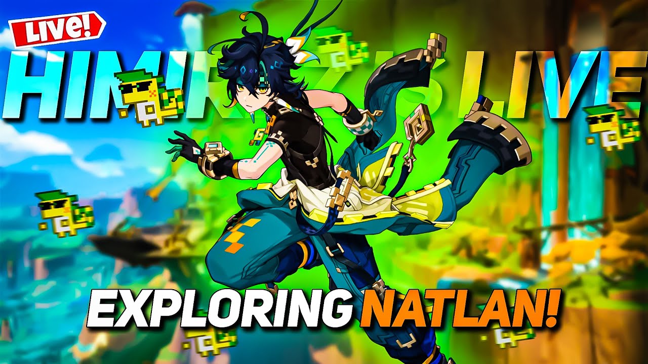 🔴[AR 60] FARMING FOR KINICH & EXPLORATION | GENSHIN IMPACT INDIA LIVE ...