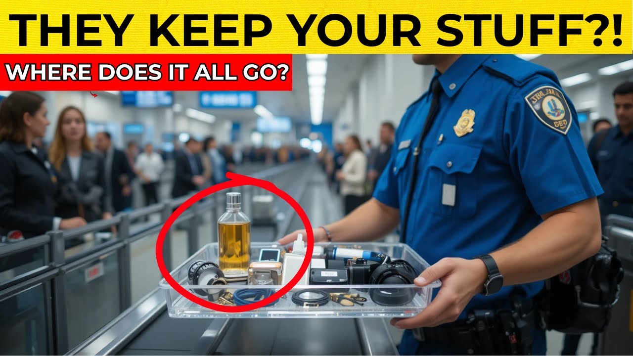 Where Do Airport Confiscated Items Go? (I Investigated for a Week ...